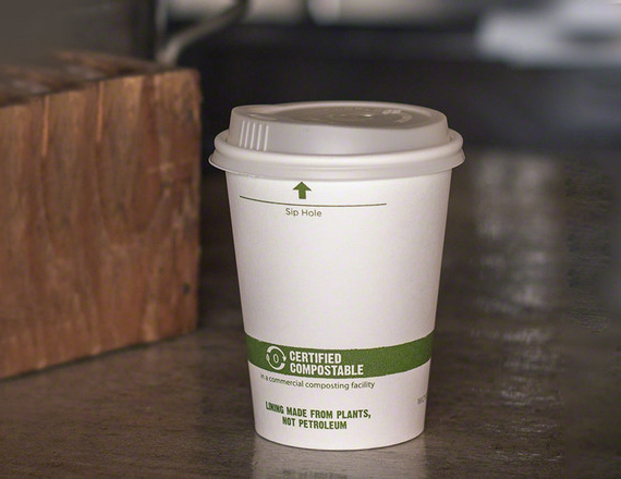 Compostable Coffee Cups - Eco Custom Packaging - Free Shipping - Bulk ...