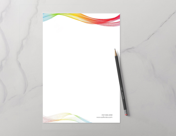 Letter Heads - Eco Custom Packaging - Free Shipping - Bulk Quantity