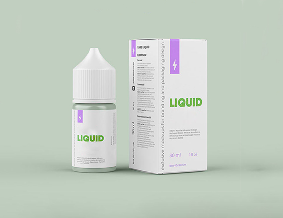 E Liquid Boxes - Eco Custom Packaging - Free Shipping - Bulk Quantity