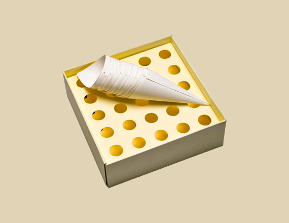 Ice Cream Cone Holder - Eco Custom Packaging - Free Shipping - Bulk ...