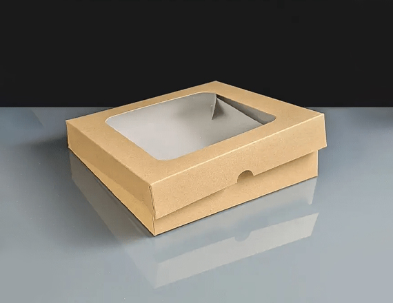 Kraft Pie Boxes - Eco Custom Packaging - Free Shipping - Bulk Quantity
