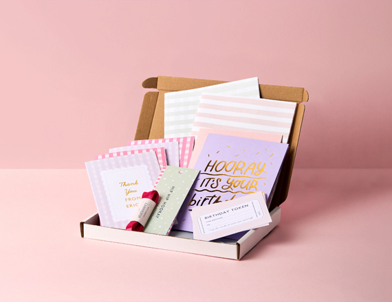 Stationery Subscription Box - Eco Custom Packaging - Free Shipping ...